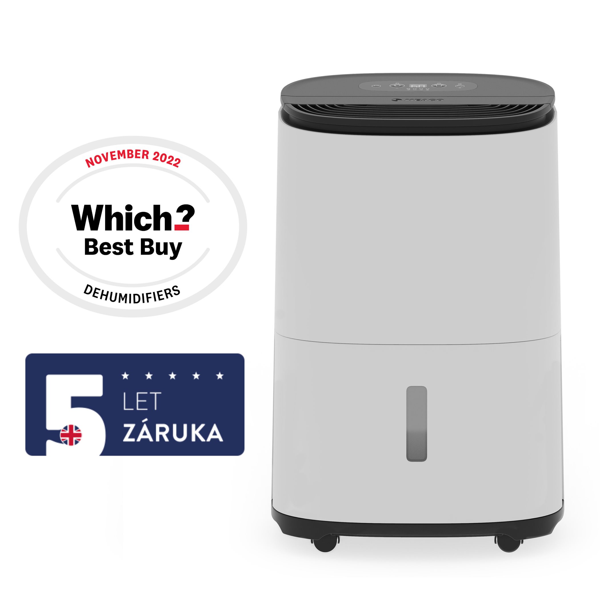 Odvlhčovač s čističkou vzduchu Meaco Dry Arete® One 12L | Pro Alergiky