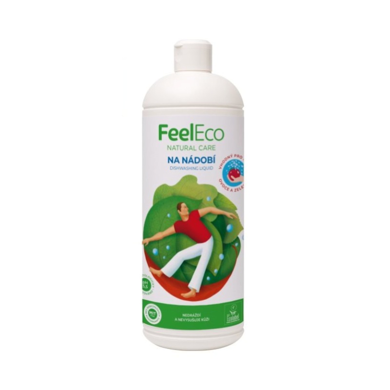 Feel Eco prostředek na nádobí, ovoce a zeleninu 1 l | Pro Alergiky