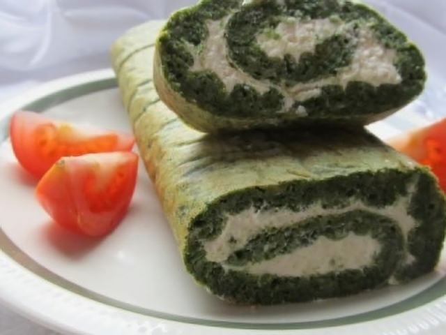 Bezlepková špenátová roláda | Pro Alergiky